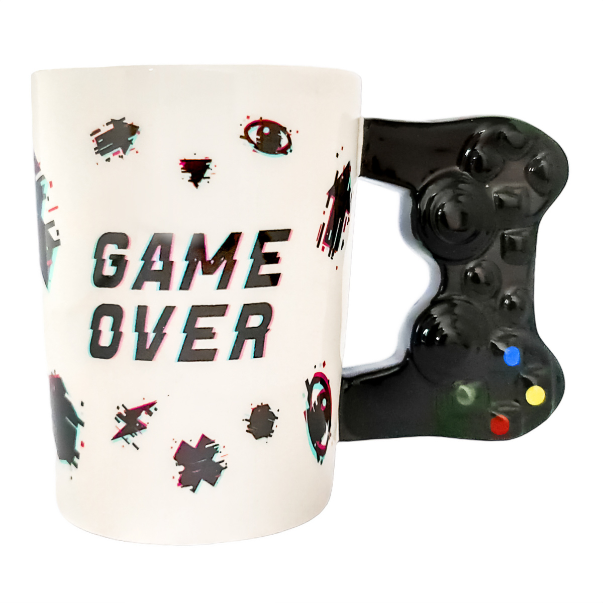 Kubek Game Over z podkładką pod mysz – idealny zestaw dla gracza